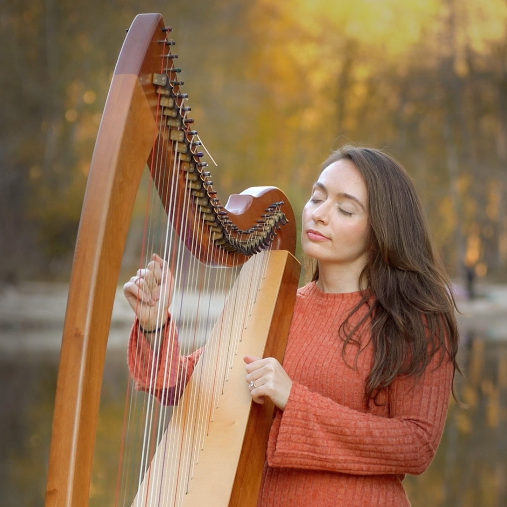 Relaxing Harp Music by Sarah Bhalla