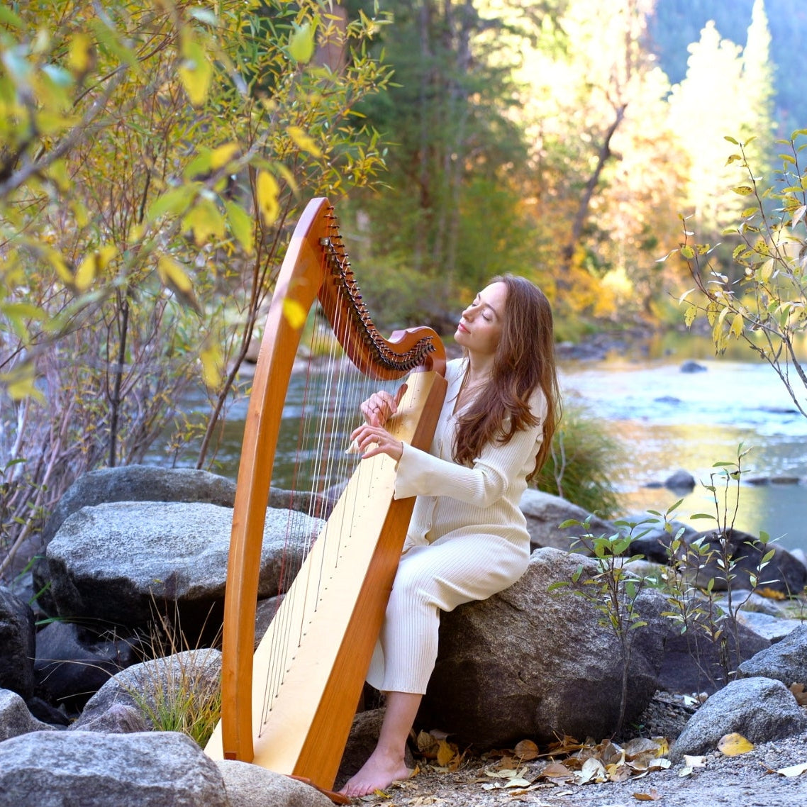 Relaxing Harp Music by Sarah Bhalla